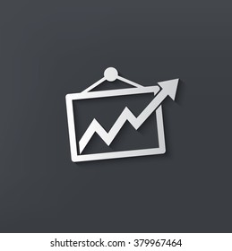 Profit Design On Clean Backgroundvector Stock Vector (Royalty Free ...