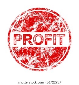 Profit Label Stock Vector (Royalty Free) 56722957 | Shutterstock