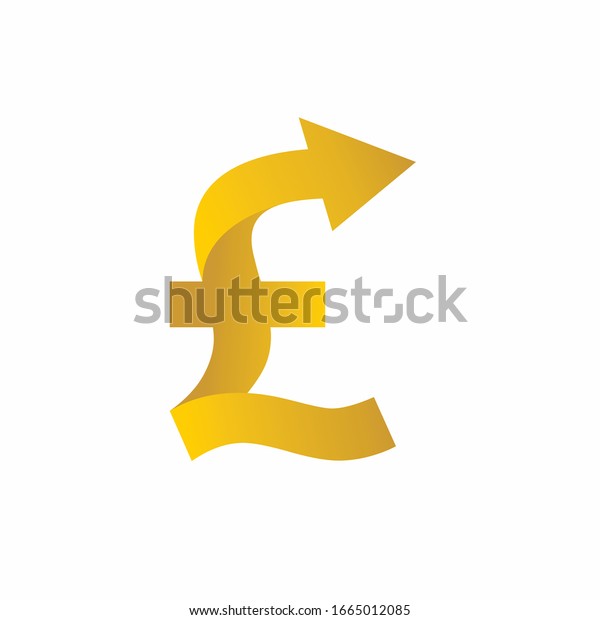 Profit Logo That Formed Pound Sterling Stock Vector (Royalty Free ...