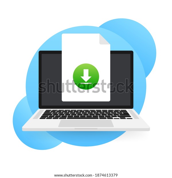 Progress Bar File Copying Download File Stock Vector (Royalty Free ...