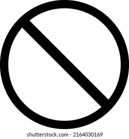 Prohibited Symbol Icon Vector Illustration Stock Vector (Royalty Free ...