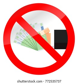 8,013 No pay icon Images, Stock Photos & Vectors | Shutterstock