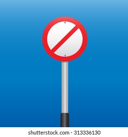 German Road Sign No Entry Stock Photo 369880754 | Shutterstock