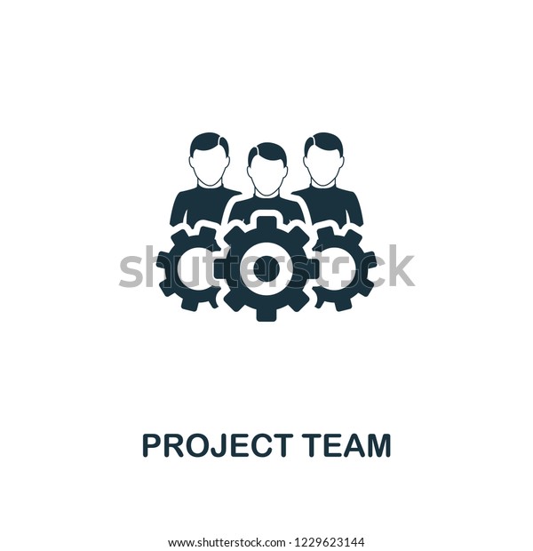 Project Team Icon Premium Style Design Stock Vector (Royalty Free ...