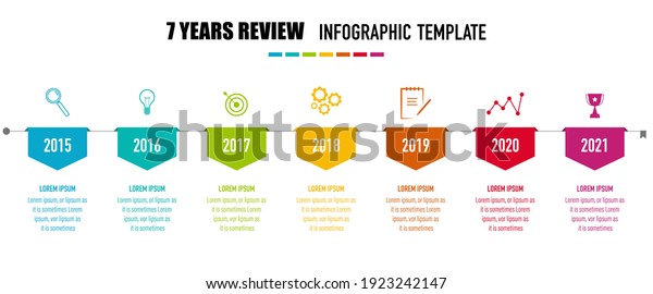 499 7 Years Timeline Images, Stock Photos & Vectors | Shutterstock