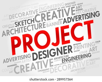 Project Word Cloud Business Concept Stock Vector (Royalty Free ...