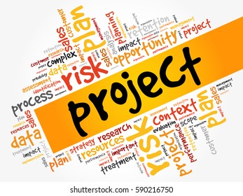 Project Word Cloud Business Concept Stock Vector (Royalty Free ...