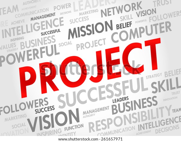 Project Word Cloud Business Concept Stock Vector (Royalty Free ...