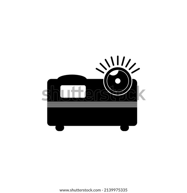 Projector Vector Illustration Perfect Symbols Logos 库存矢量图（免版税 ...