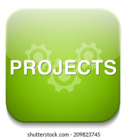 Projects Icon Stock Vector (Royalty Free) 209823745 | Shutterstock