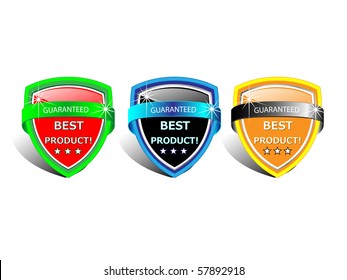 Promo Stickersbest Productvector Stock Vector (Royalty Free) 57892918 ...