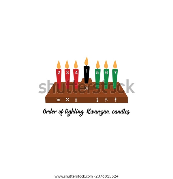 Proper Order Lighting Kinara Instructions On Stock Vector (Royalty Free ...