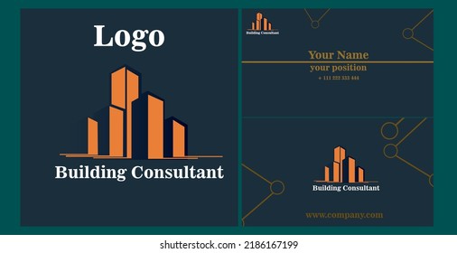 Property Company Logo Development Consultant Logos Stock Vector ...