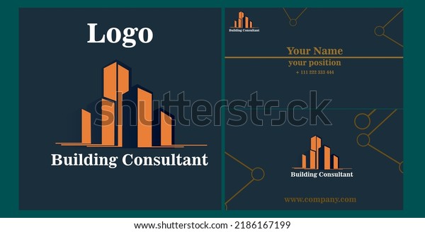 Property Company Logo Development Consultant Logos Stock Vector ...