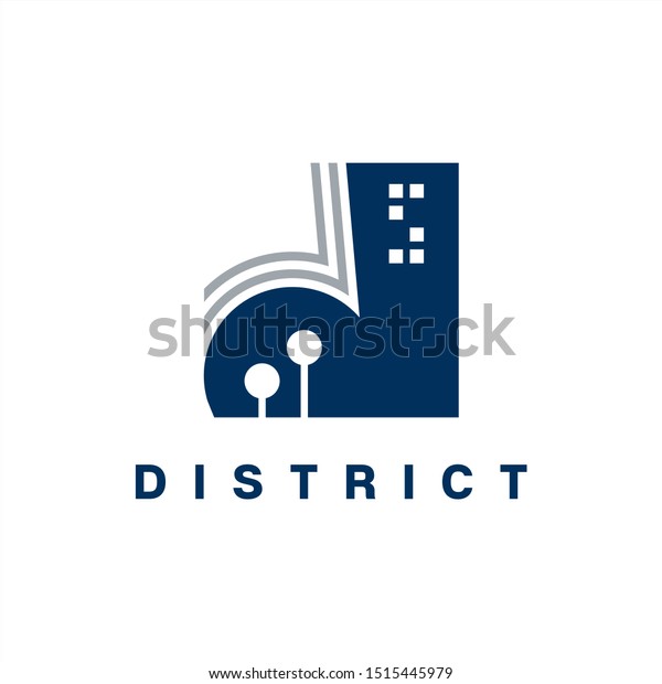 Property Logo Modern Simple Town Building Stock Vector (Royalty Free ...