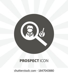 Prospect Worker Icon Worker Choice Isolated Stock Vector (Royalty Free ...