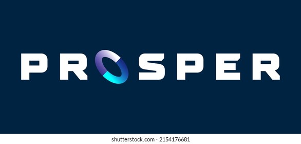 Prosper Pros Cryptocurrency Logo Symbol Vector Stock Vector (Royalty ...