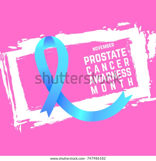 Prostate Cancer Awareness Symbol Vector Illustration Stock Vector ...