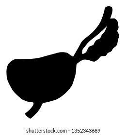 Prostate Gland Clipart Stock Vector (Royalty Free) 1352343689 ...