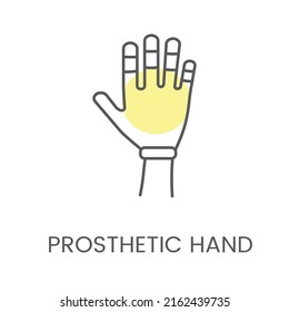 Prosthetic Hand Vector Line Icon Stock Vector (Royalty Free) 2162439735 ...