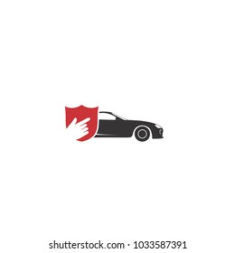 Protect Car Logo Icon Stock Vector (Royalty Free) 1033587391 | Shutterstock