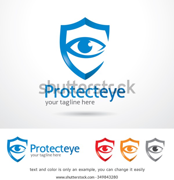 Protect Eye Logo Template Design Vector Stock Vector (Royalty Free ...