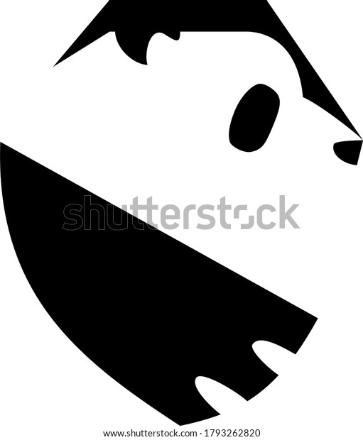 Protect Pandas Logo Icon Stock Vector (Royalty Free) 1793262820 ...