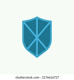 Protect Safety Shield Design Stock Vector (Royalty Free) 2176616727 ...