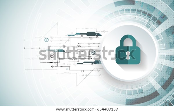Protection Concept Protect Mechanism System Privacy Stock Vector ...