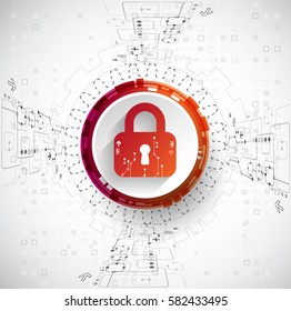 Red Protection Background Technology Security Encode 스톡 벡터(로열티 프리) 598466264 | Shutterstock
