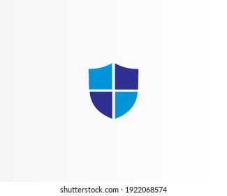 Protection Icon Logo Design Concept Stock Vector (Royalty Free ...