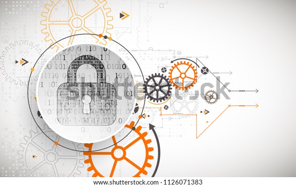 Protection Mechanism Concept System Privacy Vector Stock Vector ...