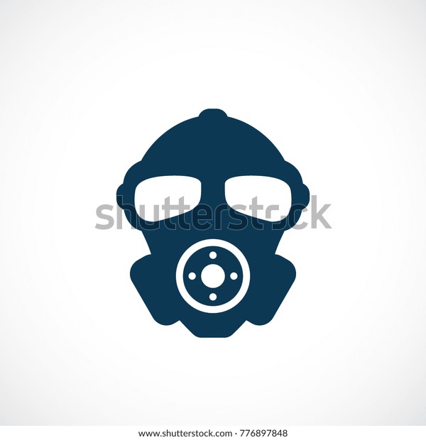 Protective Gas Mask Vector Pictogram Vector Stock Vector (Royalty Free ...