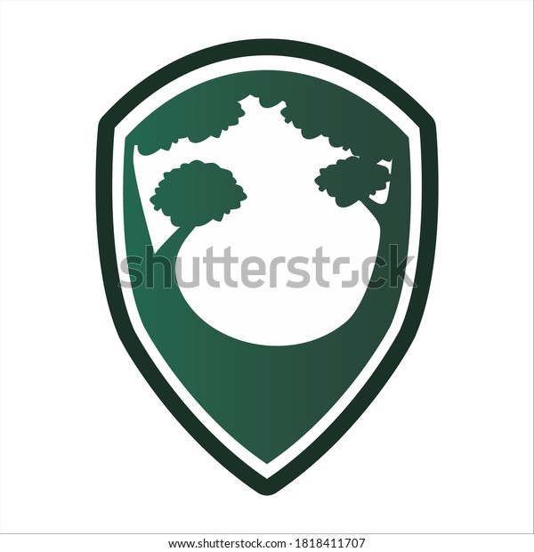 Protectors Nature Logo Design Vector Stock Vector (Royalty Free ...
