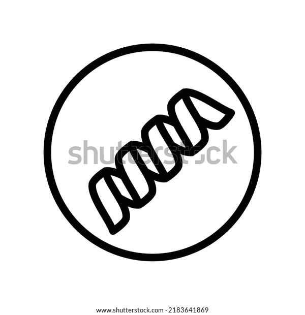 Proteins Icon Black Outline Style Stock Vector (Royalty Free ...