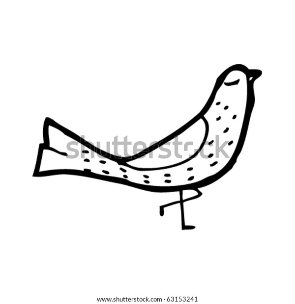 Proud Bird Cartoon Stock Vector (Royalty Free) 63153241 | Shutterstock