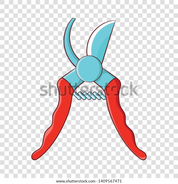 Pruner Icon Cartoon Illustration Pruner Vector Stock Vector (Royalty ...