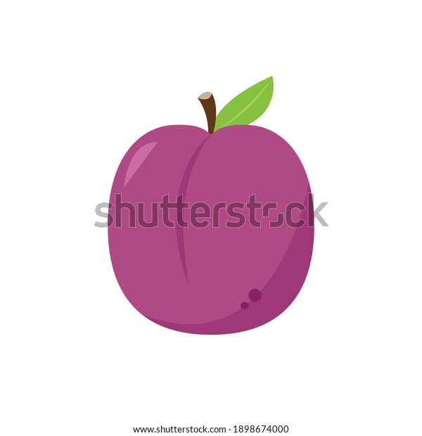 Prunes Cartoon Vector Symbol Logo Design Stock Vector (Royalty Free ...