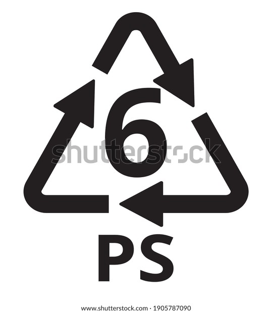 Ps Icon Packaging Symbol Piktogram Stock Vector (Royalty Free ...