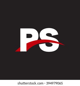 Rs Initial Overlapping Swoosh Letter Logo 스톡 벡터(로열티 프리) 395390239 ...