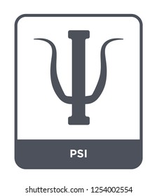 Psi Icon Vector On White Background: vector de stock (libre de regalías ...