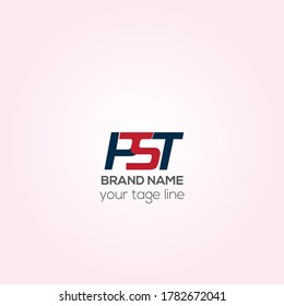 Pst Vector Logo Design Pst Creative Stock Vector (Royalty Free ...
