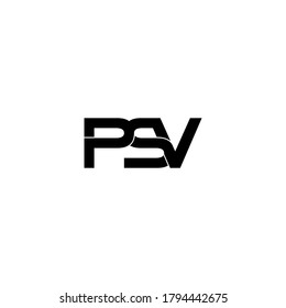 Psv Letter Original Monogram Logo Design Stock Vector (Royalty Free ...