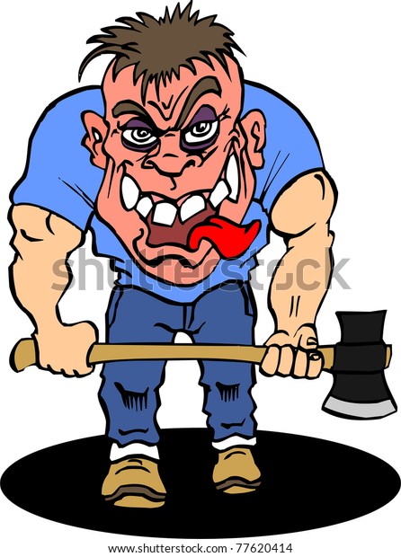 Psycho Boy Stock Vector (Royalty Free) 77620414 | Shutterstock