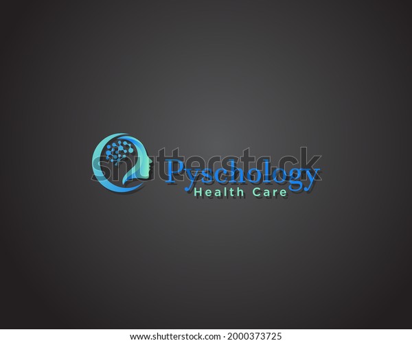 Psychology Logo Head Creative Brain Logo Stock Vector (Royalty Free ...