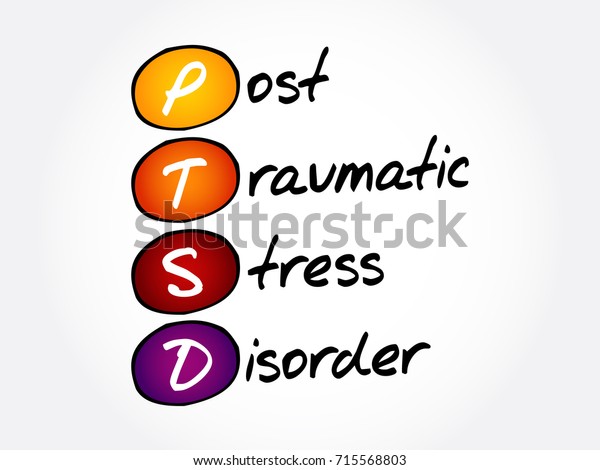 Ptsd Posttraumatic Stress Disorder Acronym Concept Stock Vector ...