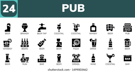 Celebrate Icon Set 24 Filled Celebrate Stock Vector (Royalty Free ...
