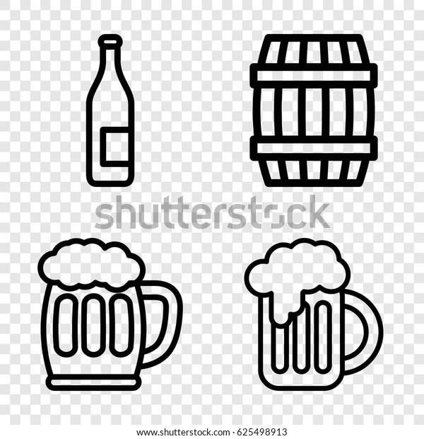 Pub Icons Set Set 4 Pub Stock Vector (Royalty Free) 625498913 ...