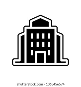 Public Institution Icon Element Buildings Mobile Stock Vector (Royalty ...
