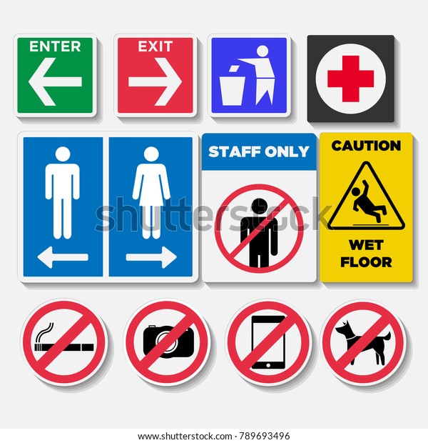 Public Service Sign Stock Vector (Royalty Free) 789693496 | Shutterstock